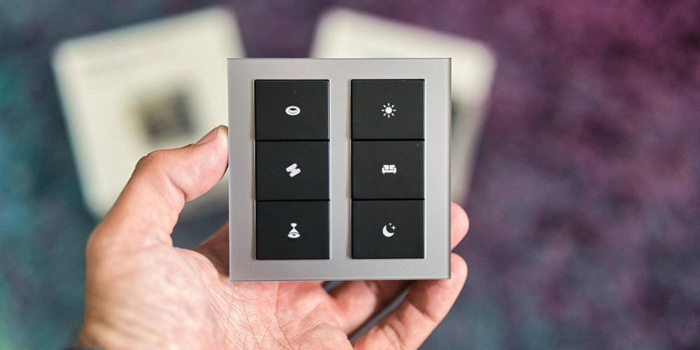 Haijai Switch from DK-AI: Six buttons, three relays, and a motion ...