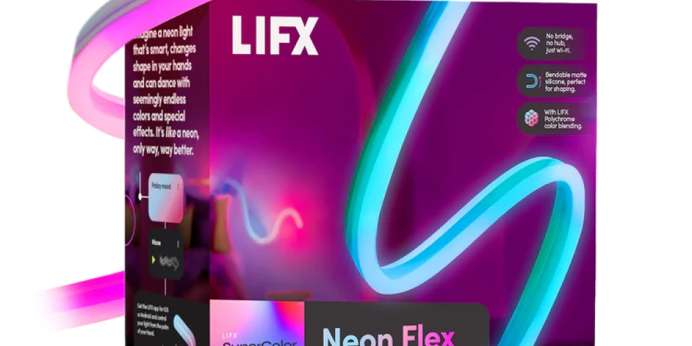 LIFX Indoor Neon Flex 6.5ft Information, Specification, News & More ...