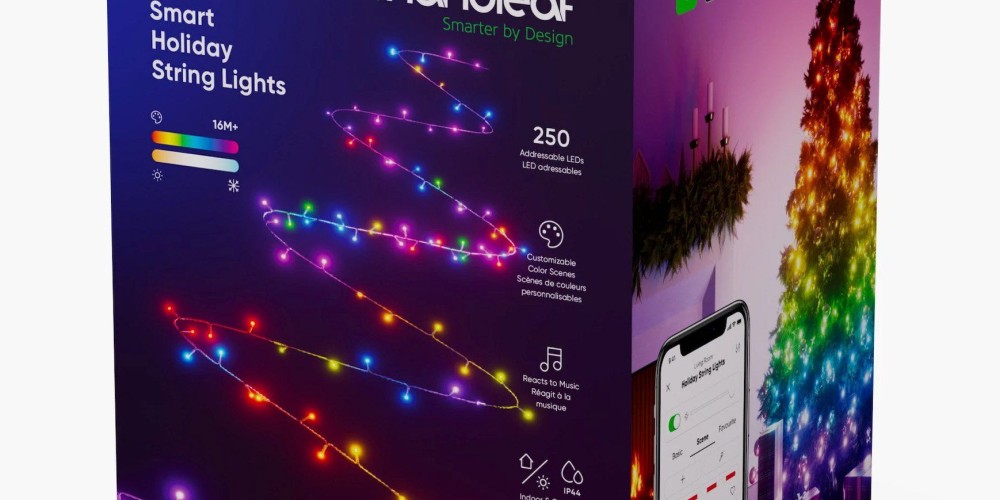Nanoleaf Essentials Holiday String Lights Certified by Matter | Matter ...