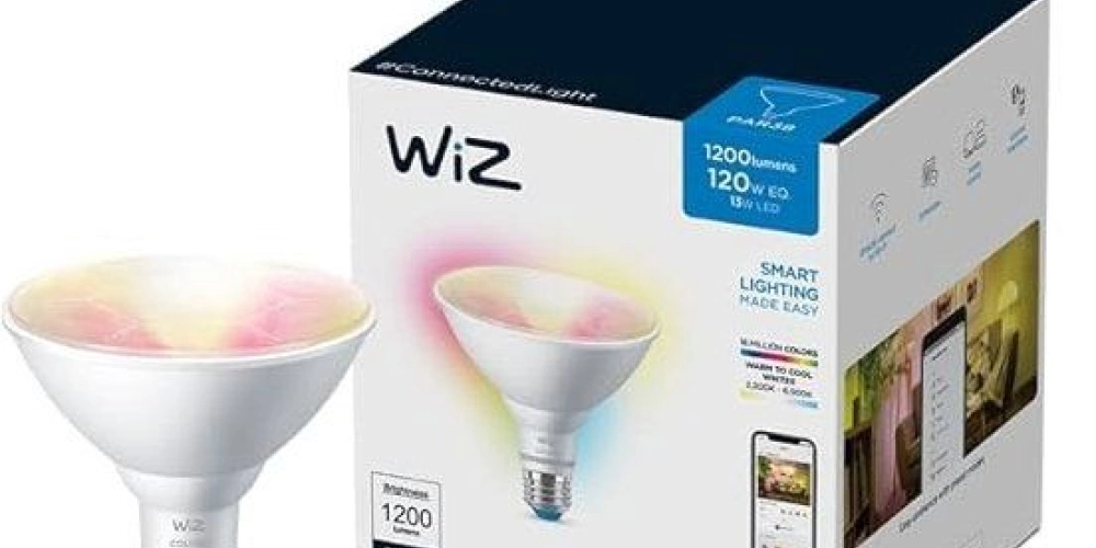 WiZ PAR38 E26 120W Color LED Smart Bulb Information, Specification ...