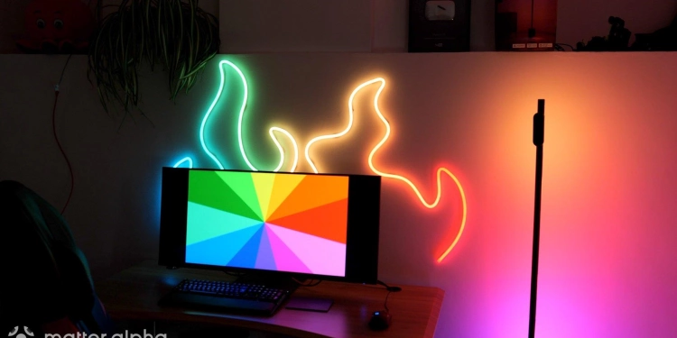 Govee Floor Lamp 2 Review: The Immersive, Smart Lighting Tower | Matter ...
