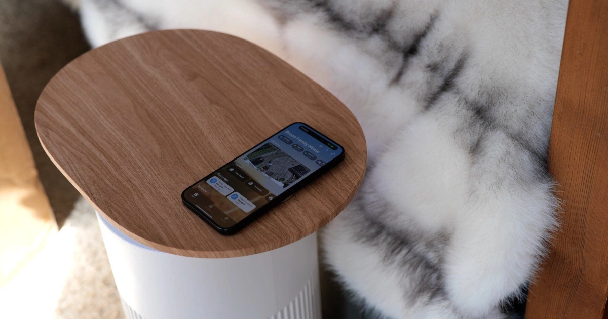 SwitchBot Air Purifier Table review: genius dual function AND wireless ...