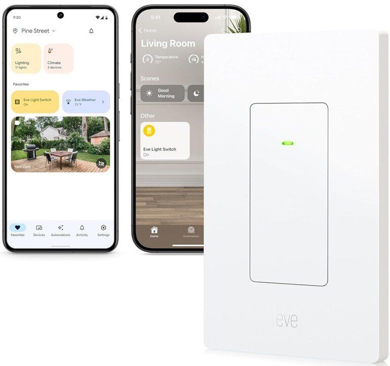 Eve Light Switch (U.S. & Canada) Information, Specification, News ...